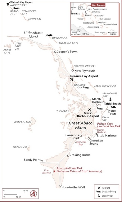 ABACO MAPS | ROLLING HARBOUR ABACO