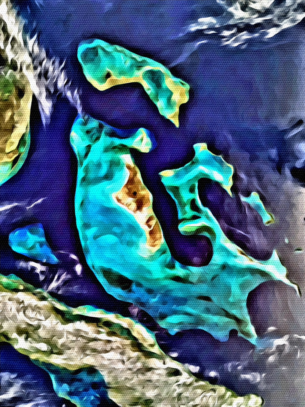 BAHAMAS SATELLITE VIEW: 50 SHADES OF BLUE… | ROLLING HARBOUR ABACO